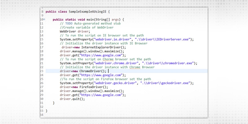 Selenium Test Case, Important Guidance for Selenium